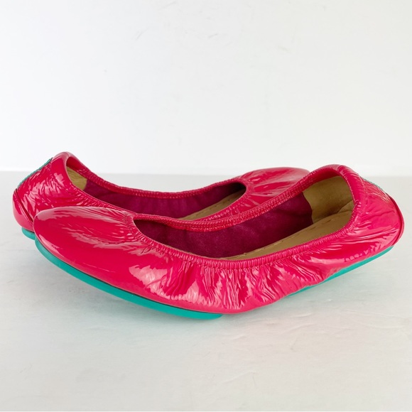 Tieks | Shoes | Tieks Razzleberry Ballerina Patent Leather Foldable ...